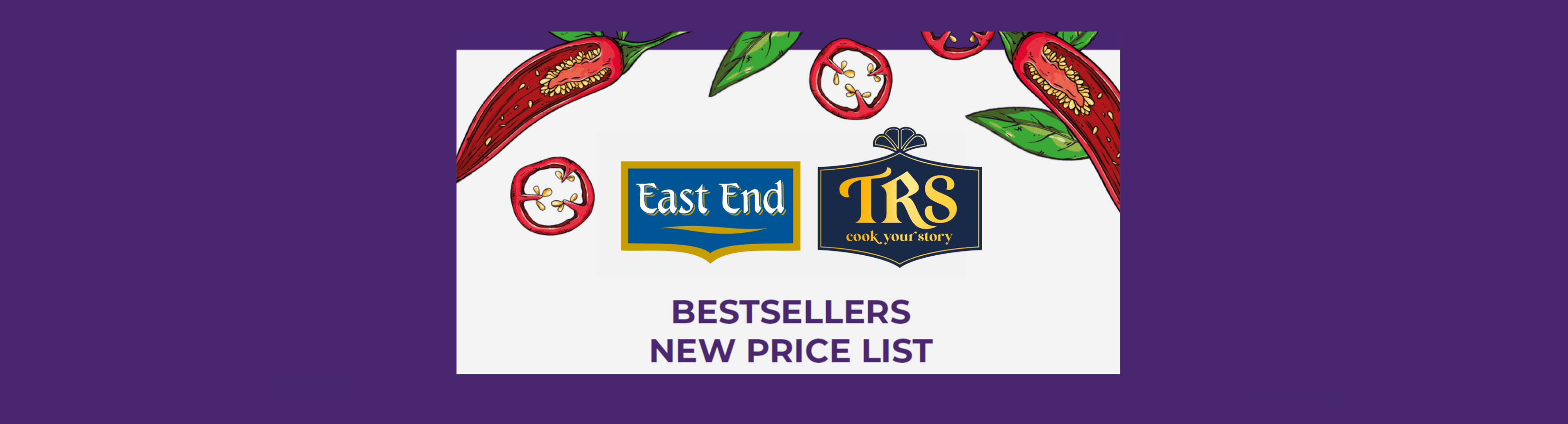NEW PRICE LIST for East End and TRS - Vibrant Foods